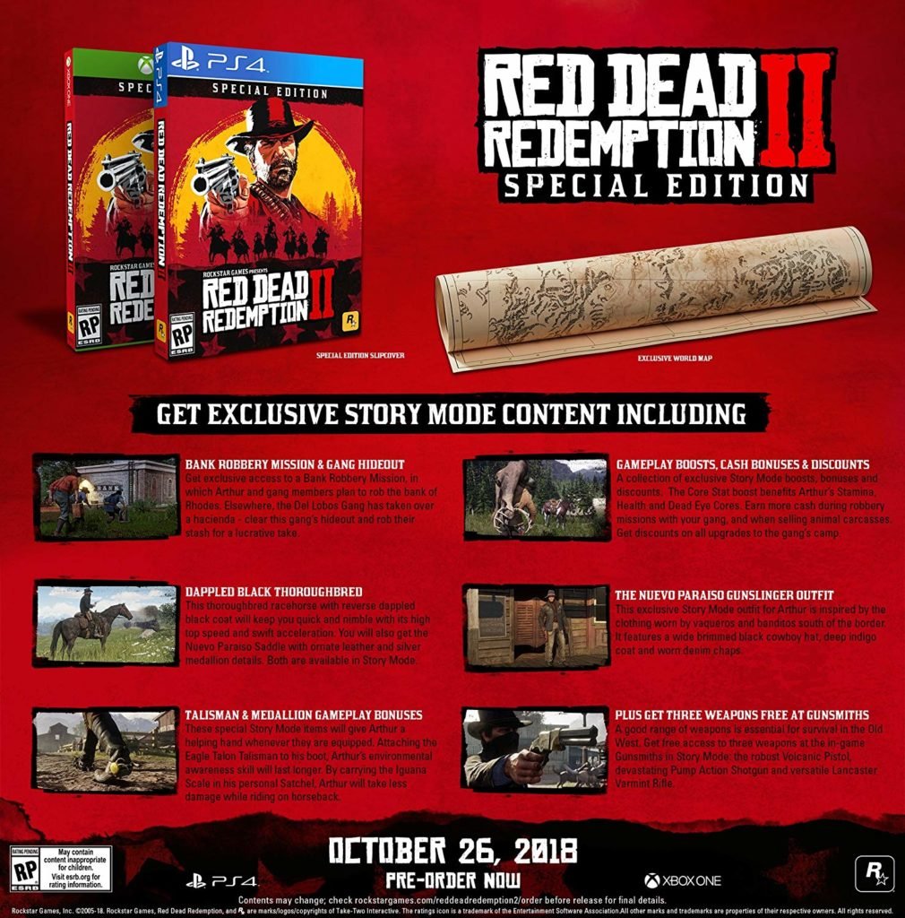 Red Dead Redemption 2 Special Edition PS4 Físico Nuevo – Playtec Games