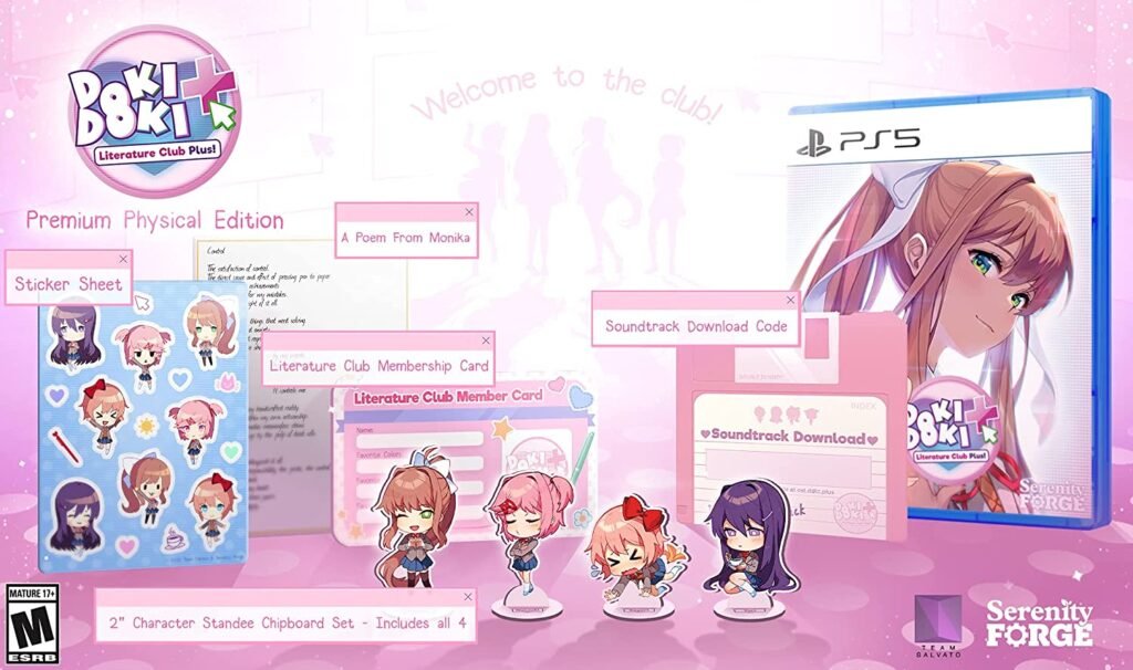 Doki Doki Literature Club Plus! PS5 Físico Nuevo – Playtec Games