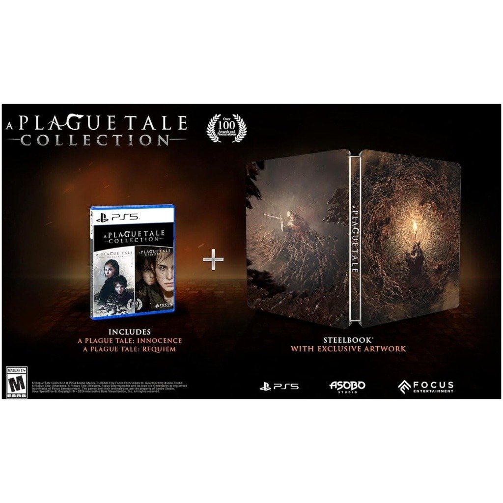 A Plague Tale Collection SteelBook PS5 Físico – Playtec Games