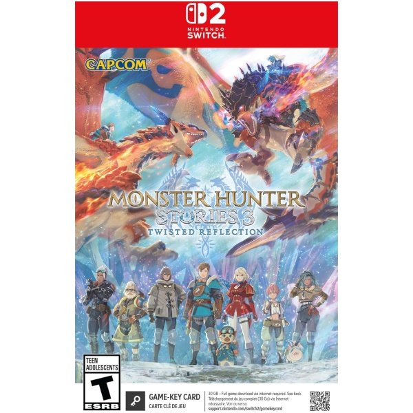 Monster Hunter Stories 3 Twisted Reflection Nintendo Switch 2 Físico ...